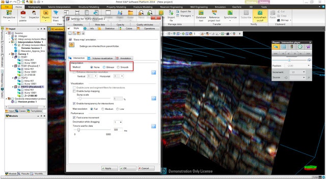 Exporting RGB Blend from Geoteric to Petrel®